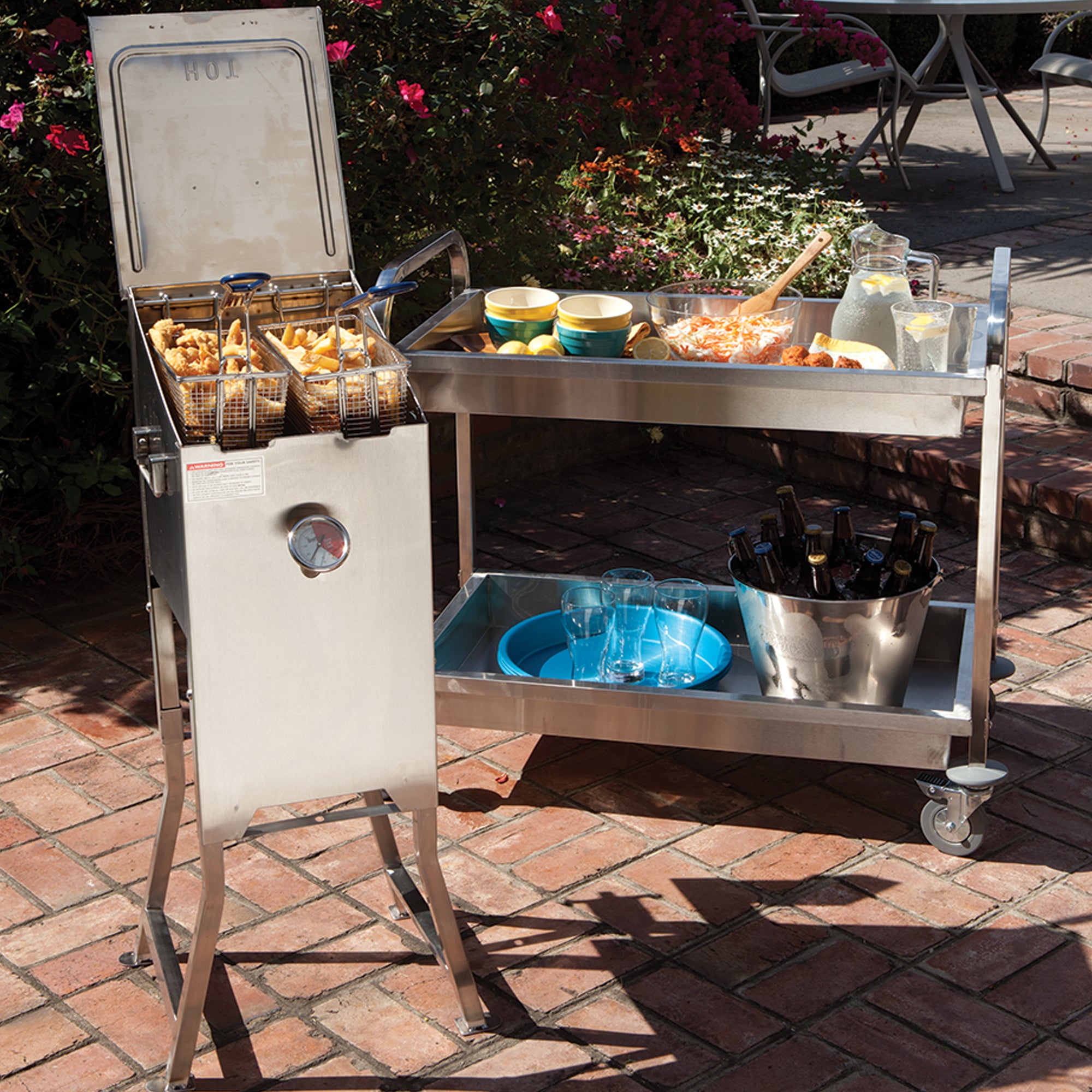 4-gal Stainless Bayou® Fryer | Deep Fryer | Bayou Classic ...