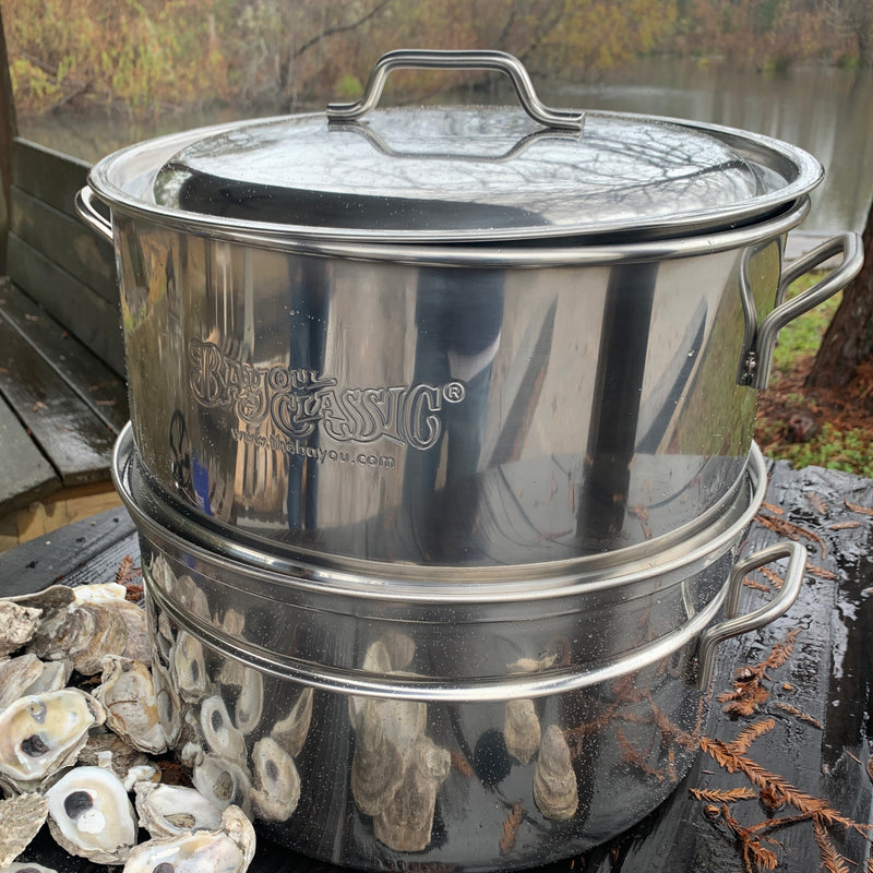 Stainless Seafood Steamer | Stainless Cookware | Bayou Classic ...